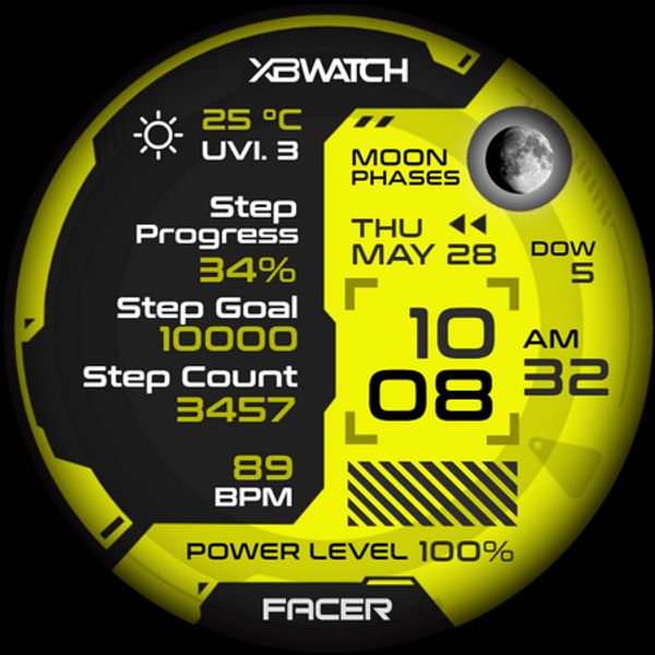 XBWatch DG18X • Facer: the world's largest watch face platform